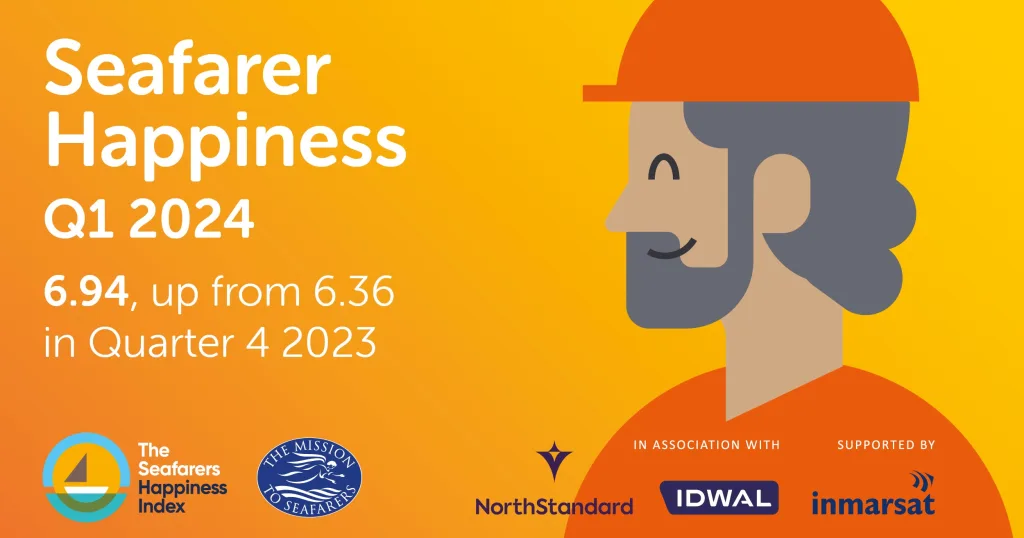 Seafarer Happiness Index reveals uptick in Seafarer Wellbeing in Q1 ...